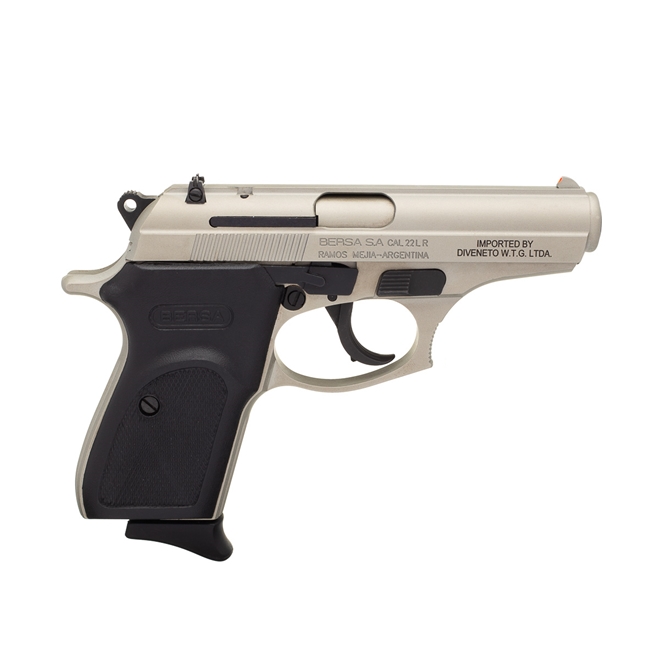 Pistola Bersa Thunder 22 Calibre .22LR Cano 3.6" Niquelada | SK Store