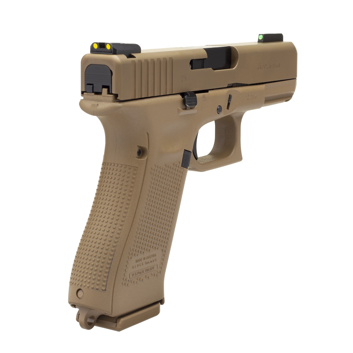 Pistola Glock G19X Gen.5 Calibre 9mm Cano 4,02" 17 Tiros Tan Oxidada ...