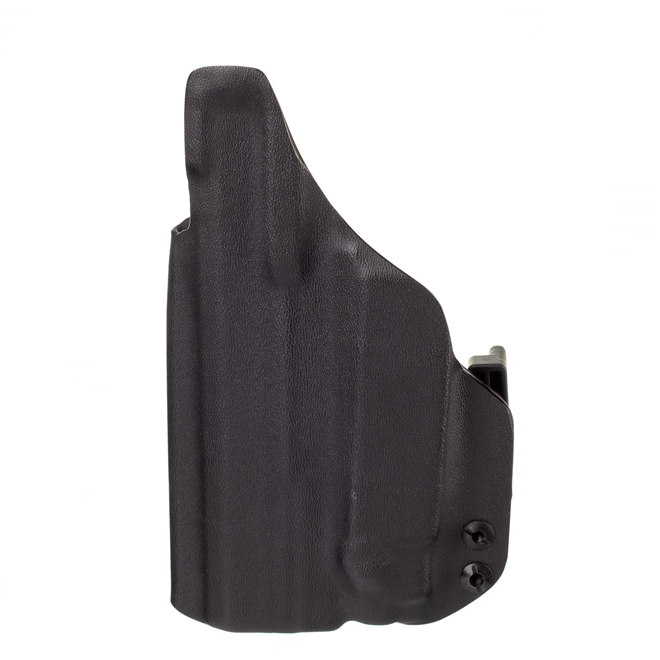 Coldre Kydex Interno Escola .38 com Lanterna TS9 Destro Preto | SK Store