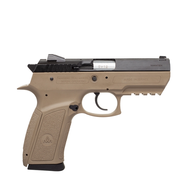 Pistola IWI Jericho 941 PSL Calibre 9mm Cano 3,8" Desert | SK Store