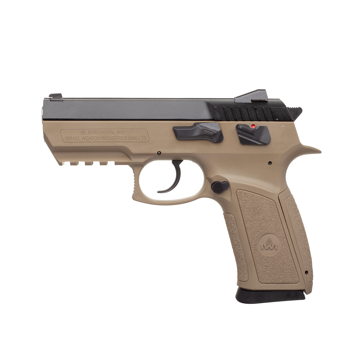 Pistola IWI Jericho 941 PSL Calibre 9mm Cano 3,8" Desert | SK Store