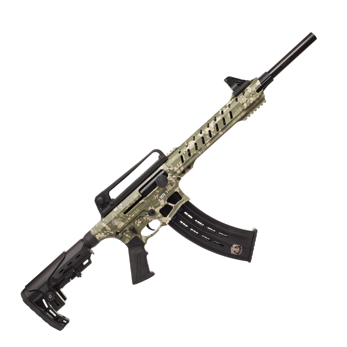 Espingarda Huglu XR7 Semiautomática Calibre 12GA Cano 18,5" Digital ...