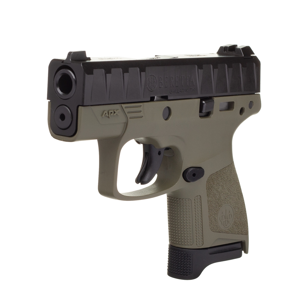 Pistola Beretta Apx Carry Calibre 9mm Cano 3" OD Green | SK Store