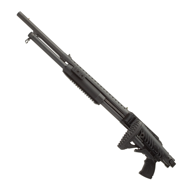 Espingarda Boito Pump Calibre 12GA Cano 24" Coronha Retrátil e ...
