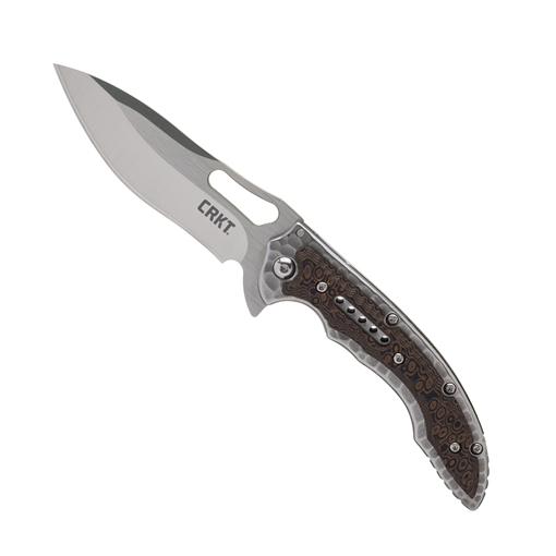 Canivete CRKT Fossil com Sistema IKBS e Empunhadura em G10 (CR5460 ...