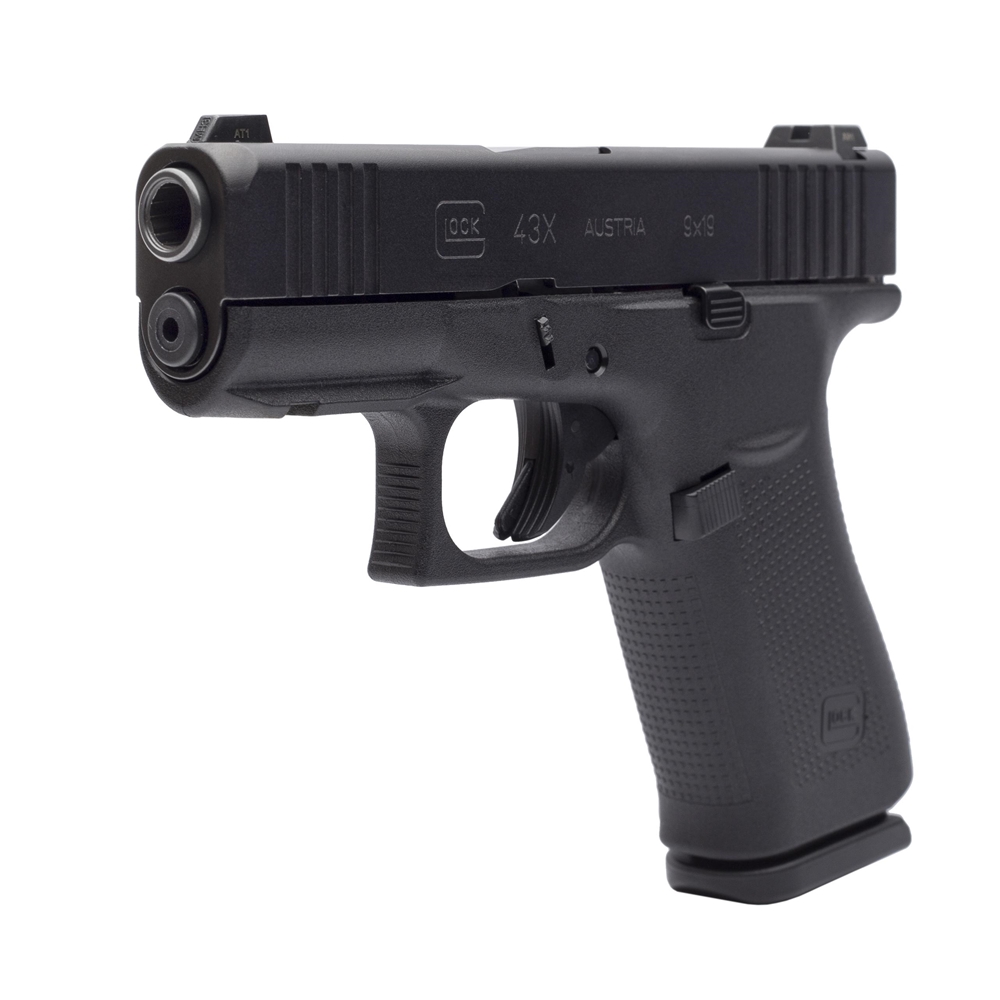 Pistola Glock G43X Gen.5 Calibre 9mm Cano 3,41" Oxidado 10 Tiros | SK Store