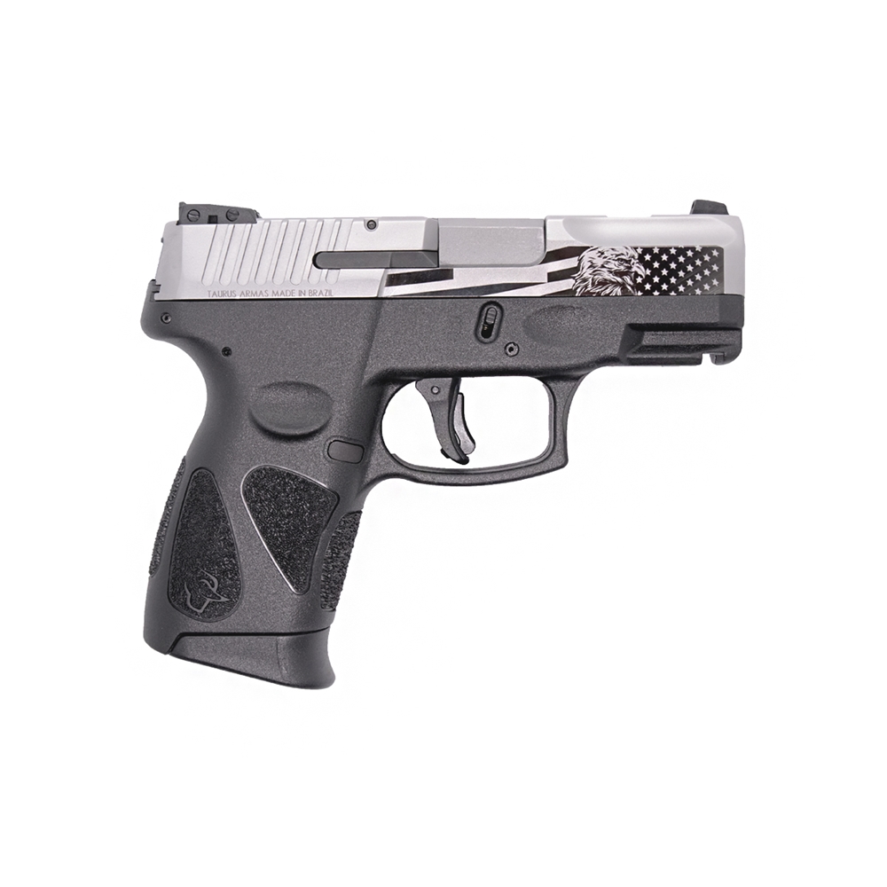 Pistola Taurus PT G2C 9 Calibre 9mm Cano 3,26" Inox Fosco "40 Anos TUSA ...