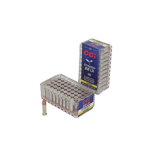 Munição CCI Calibre .22 LR CPHP 32gr Stinger Caixa 50un | SK Store Munição CCI Calibre .22 LR CPHP 32gr Stinger Caixa 50un | SK Store